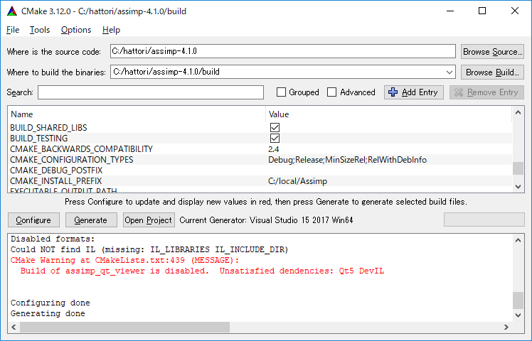 ソースコードからのビルドとインストール (Windows編) — Choreonoid 1.7 ドキュメント